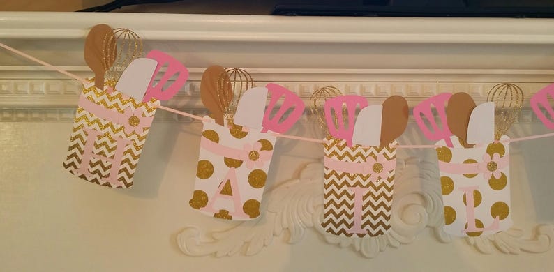 BANNER Cooking Party Banner Baking Party Banner Birthday - Etsy