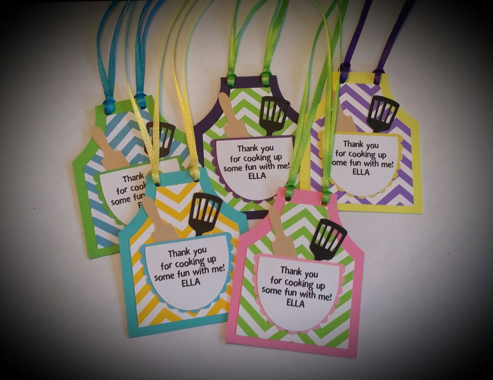 Cooking Party Favor Tags Baking Party Favor Tags Birthday - Etsy