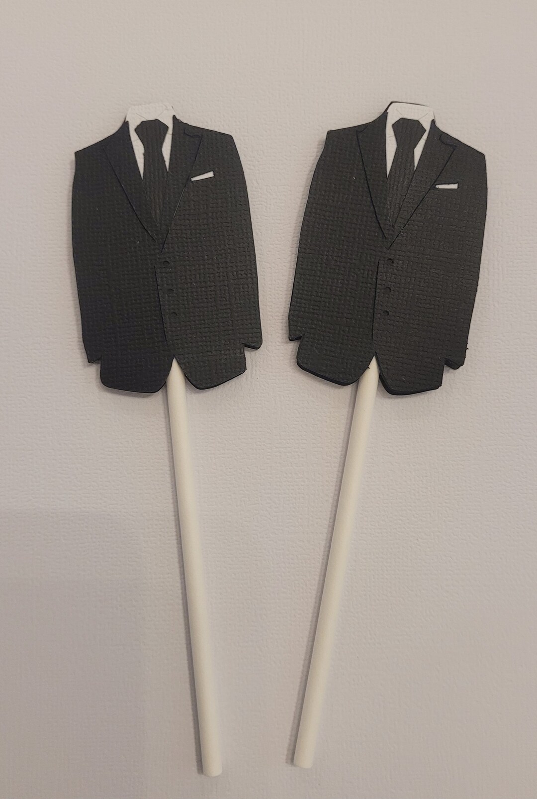 TUXEDO CUPCAKE TOPPERS - Suit Cupcake Toppers - Father's Day Cupcake ...