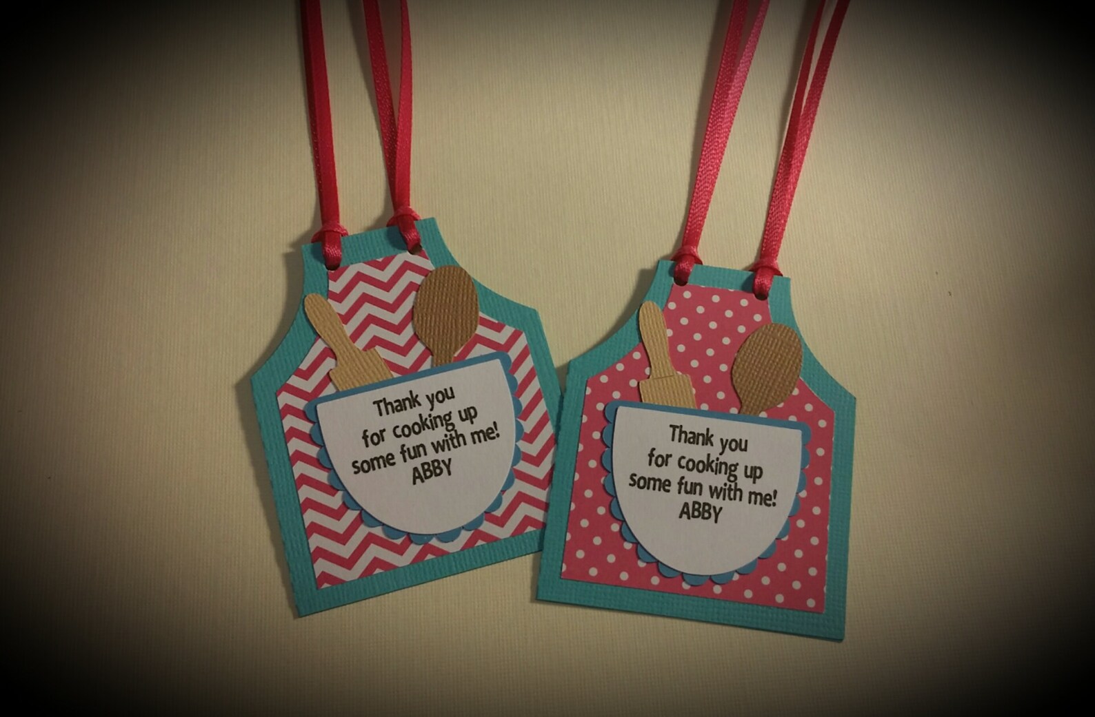 Cooking Party Favor Tags Baking Party Favor Tags Birthday - Etsy