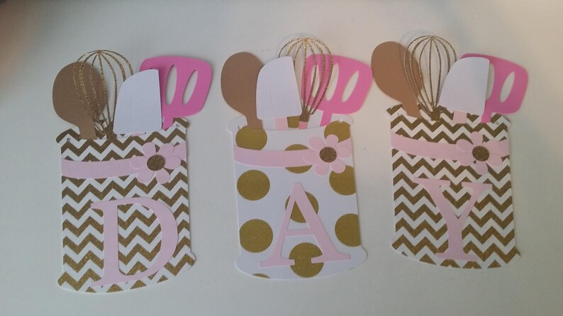 BANNER Cooking Party Banner Baking Party Banner Birthday - Etsy