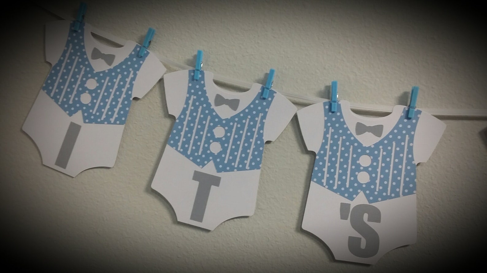 Baby Boy Shower Banner - It's a Boy Banner - Baby Banner - Baby Shower ...