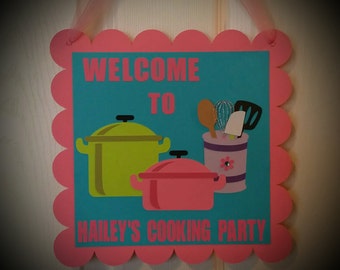 Party Door Sign | Etsy