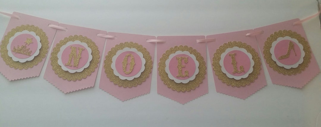 Princess Birthday Party Banner - Princess Party Banner - Princess ...
