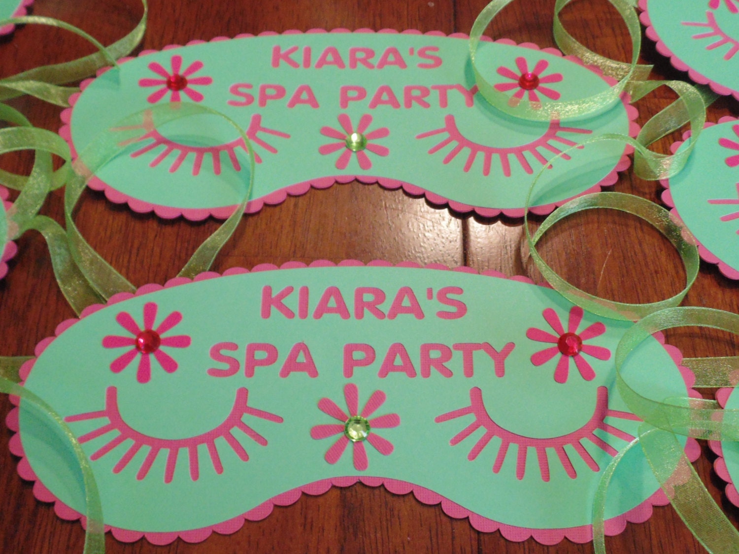 Buy SPA MASK INVITATIONS Spa Party Invitations Set of 8 Online in India ...