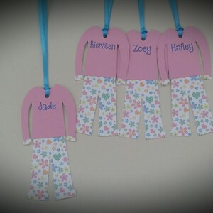 Sleepover Party Favor Tags - Slumber Party Favor Tags - Sleepover Favor ...