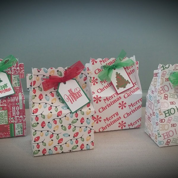 Christmas Favor Box - Etsy