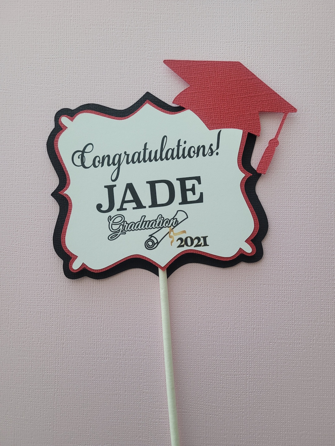 Graduation Party Centerpiece Sticks - High School Graduation Party ...