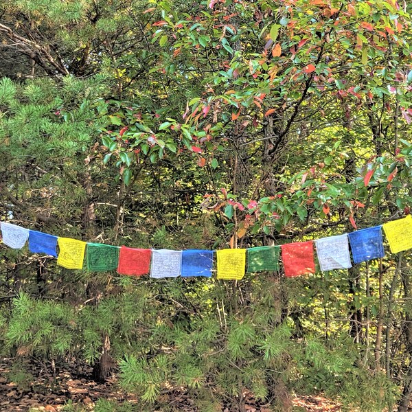 Peace Prayer Flags - Etsy