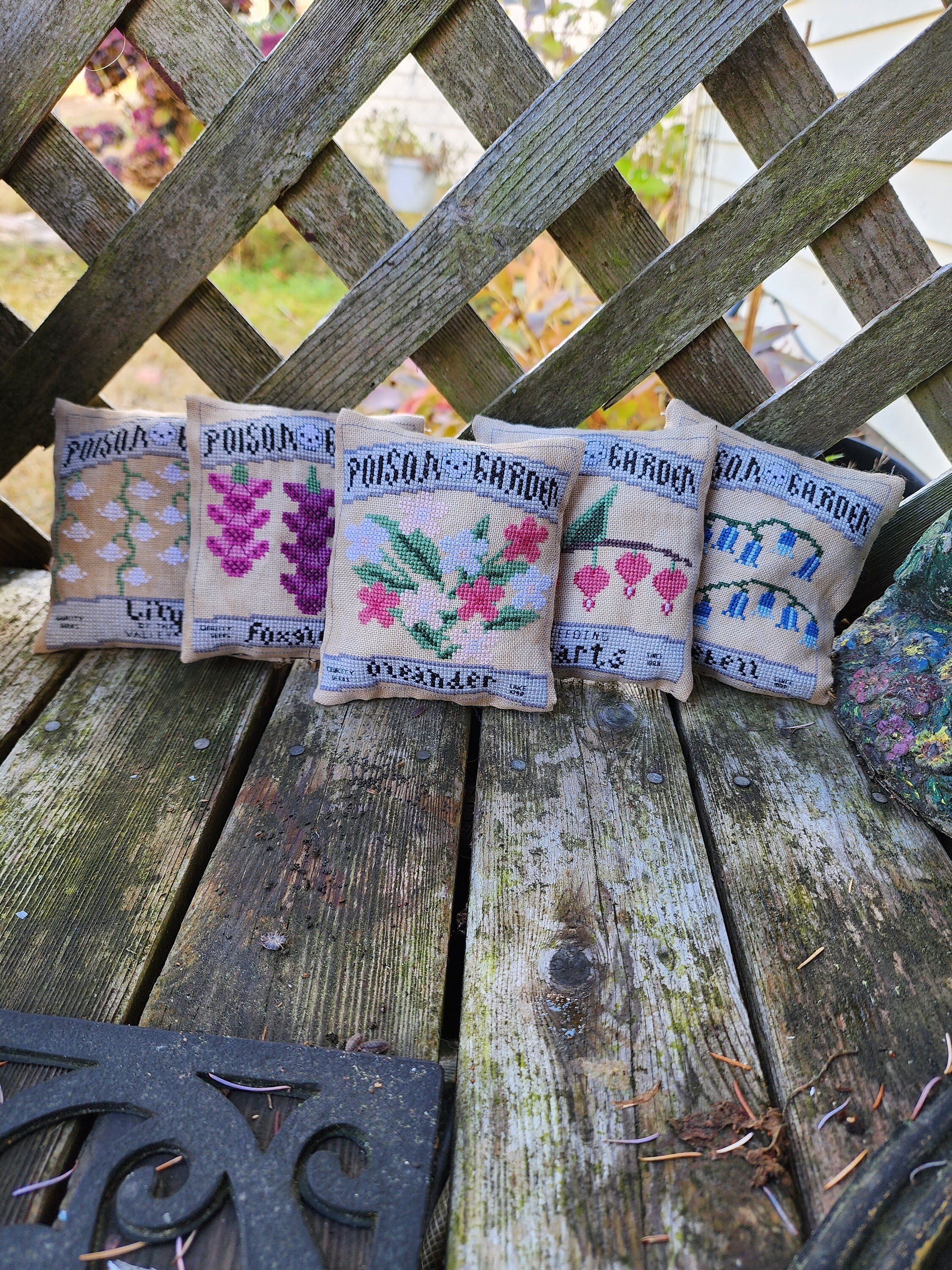 Oleander Number 1 in the Poison Garden Seed Packet Collection. Counted ...