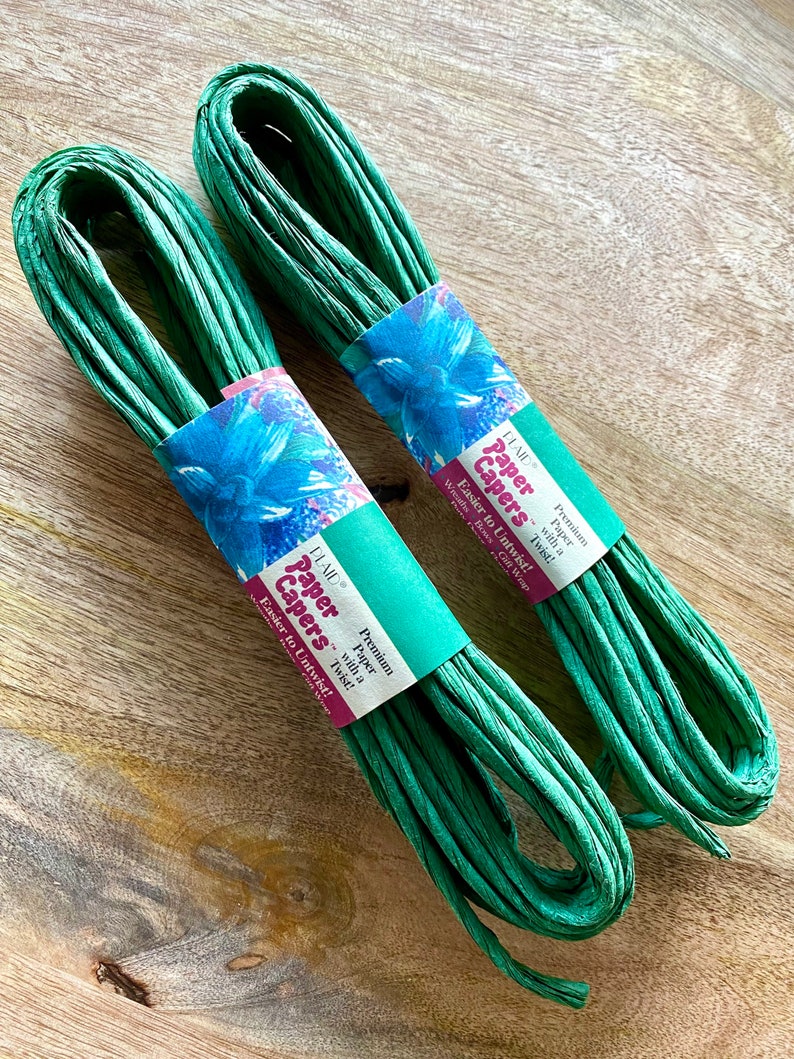 Vintage NOS Twisted Paper Ribbon American Twisting Company - Etsy