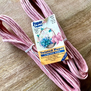 Vintage NOS Twisted Paper Ribbon American Twisting Company, Plaid, and ...