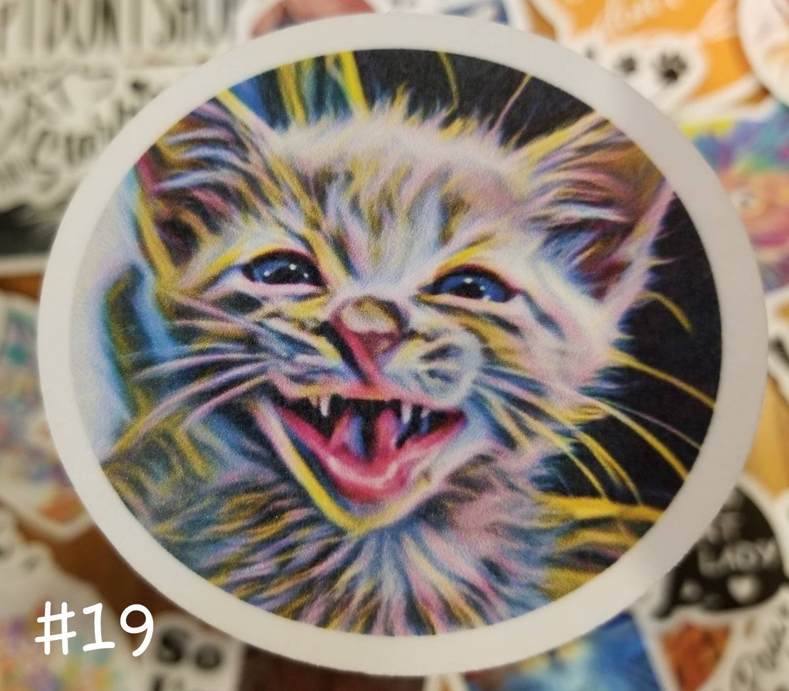 Fostering Saves Lives Stickers Foster Kittens Sticker Pack - Etsy