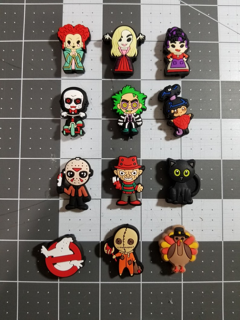Silicone Focal Beads Characters Halloween Witch Horror Ghost Turkey for ...