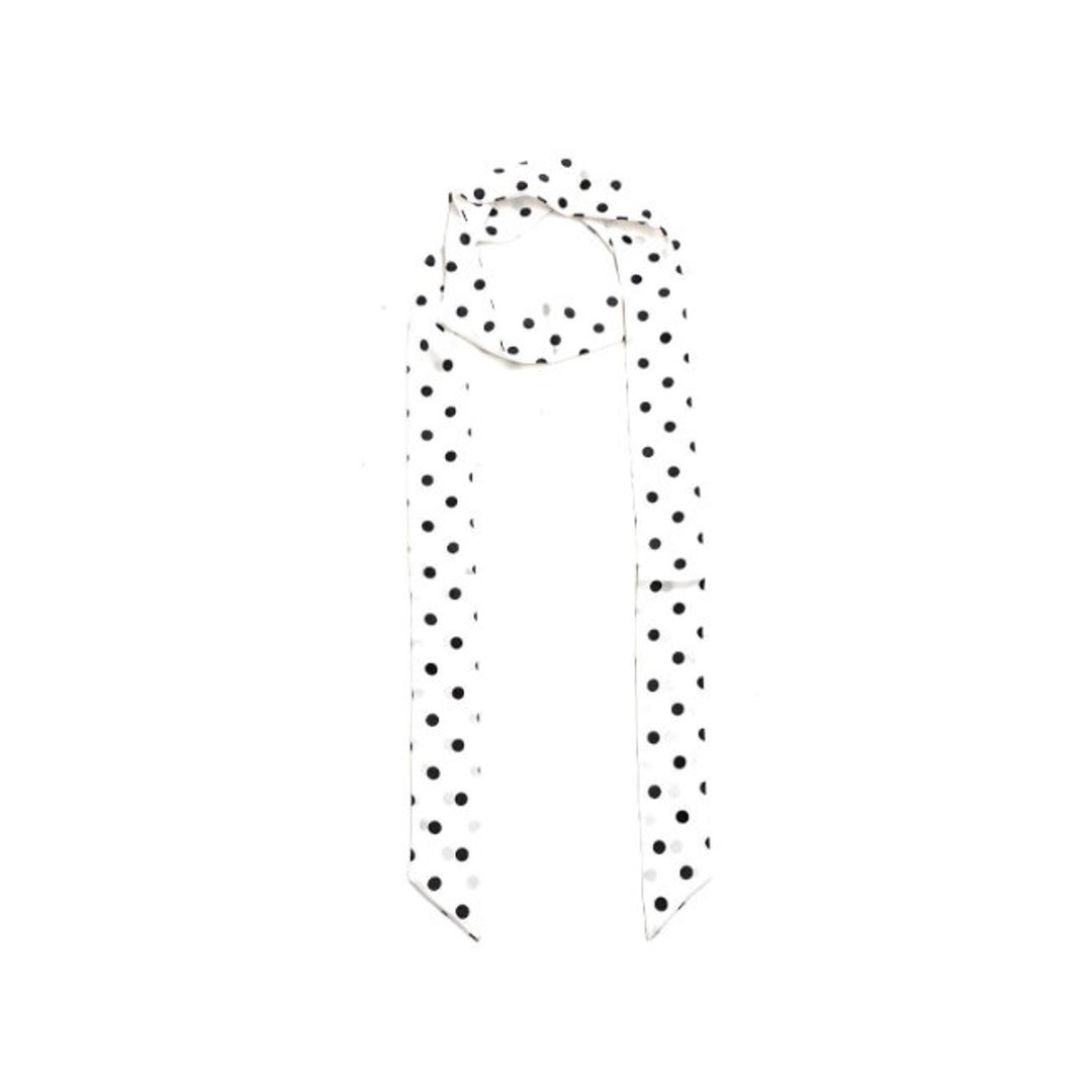 2m Super Long Women's Skinny Scarf Satin Slim Ribbon Thin Fashion Faux ...