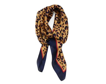 Leopard Print Scarf | Etsy