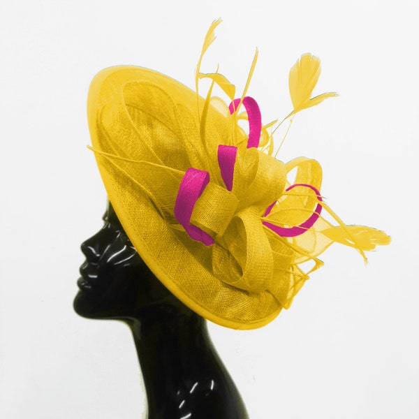 Pink Yellow Hats - Etsy