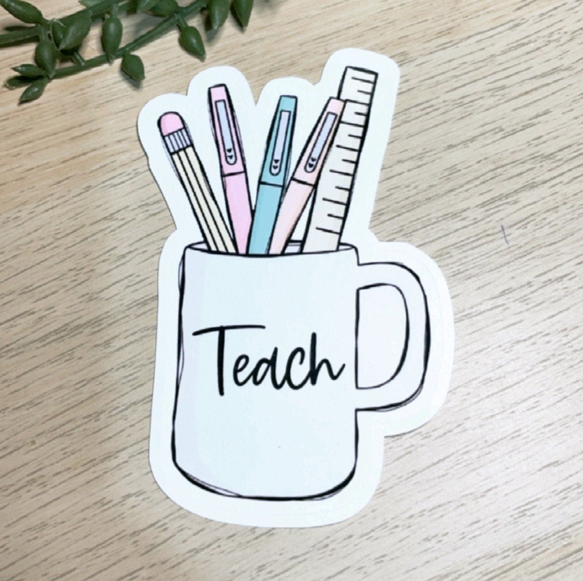 Sticker Pack Teacher Stickers Custom Stickers Personalised | Etsy