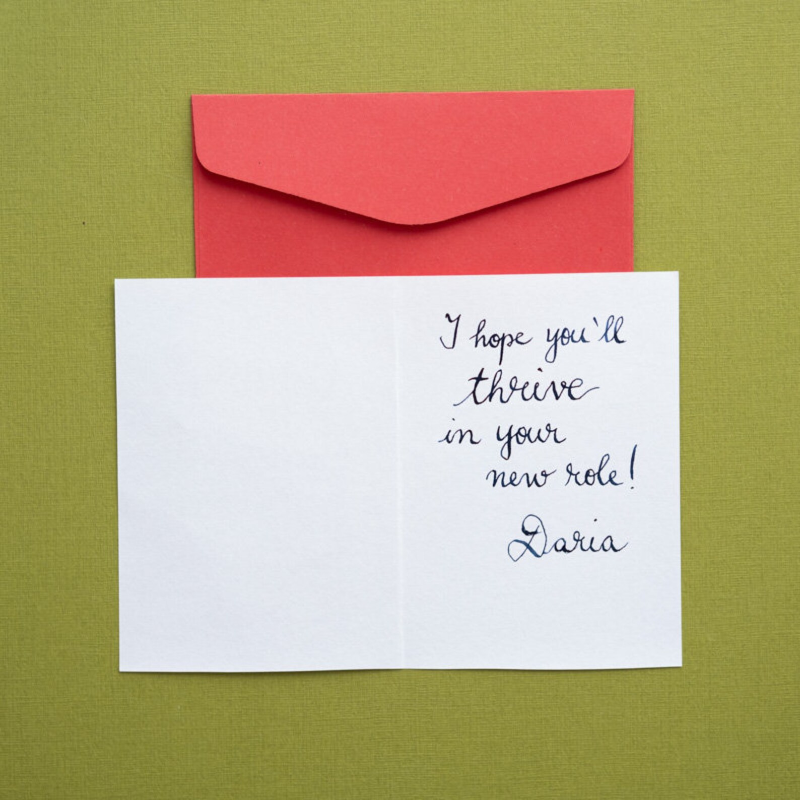 Mini Handwritten Greeting Card / Birthday Card / Anniversary Card ...