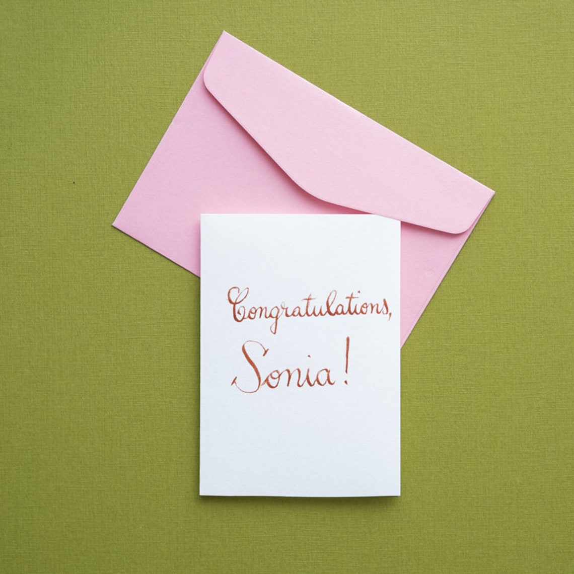 Mini Handwritten Greeting Card / Birthday Card / Anniversary Card ...