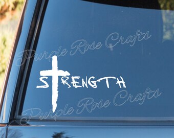 Strength Cross - Etsy