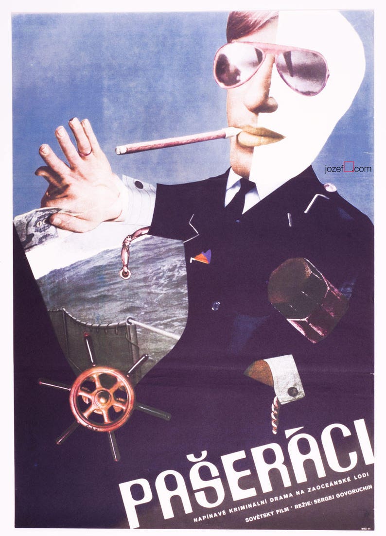 Movie Poster Contraband Original 1970s Movie Poster | Etsy