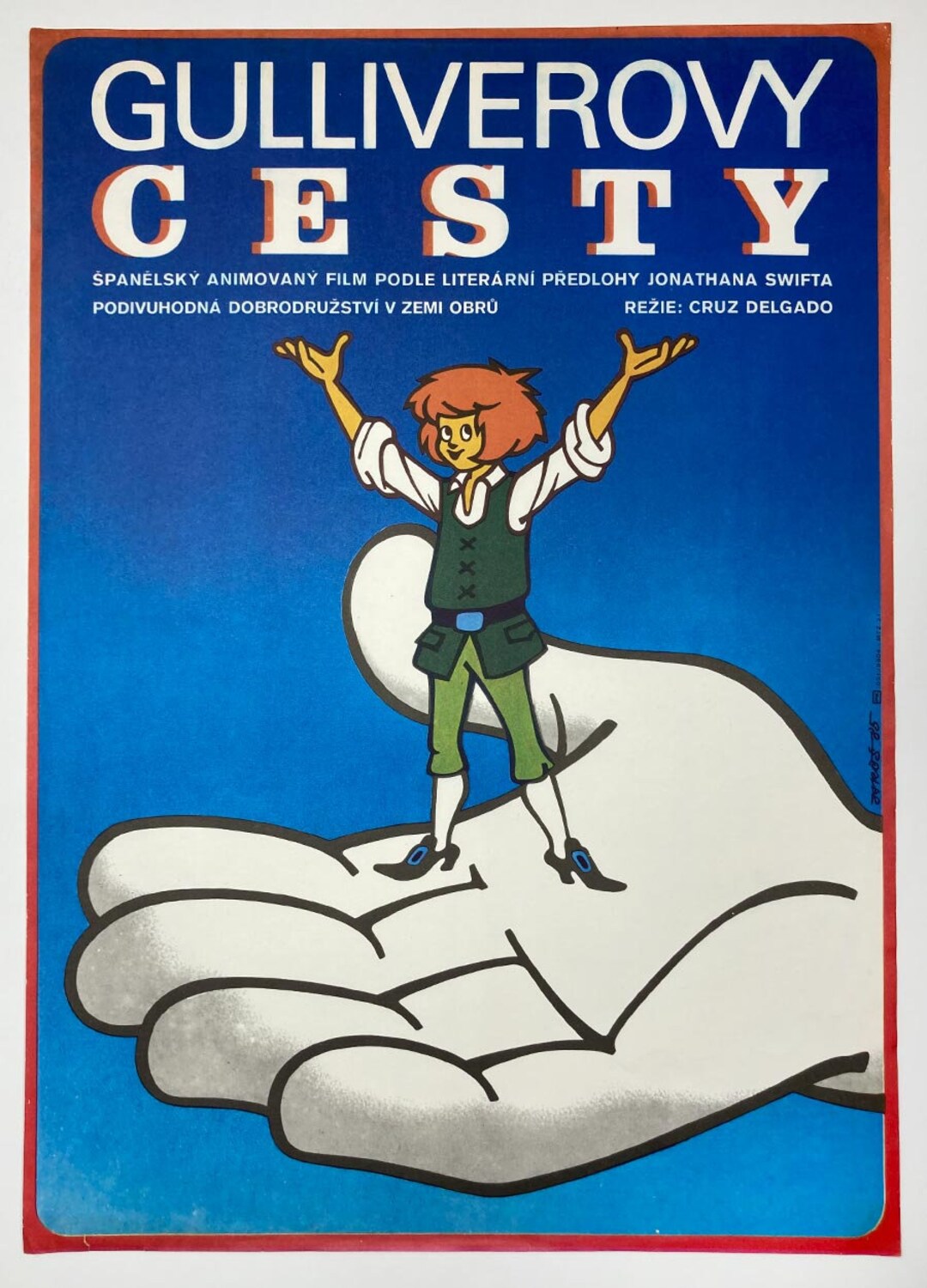 Movie Poster Gullivers Travels 1980s Graphic Design - Etsy