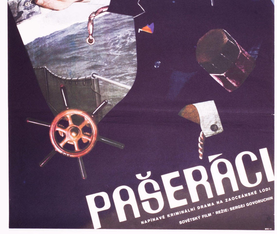 Movie Poster Contraband Original 1970s Movie Poster | Etsy