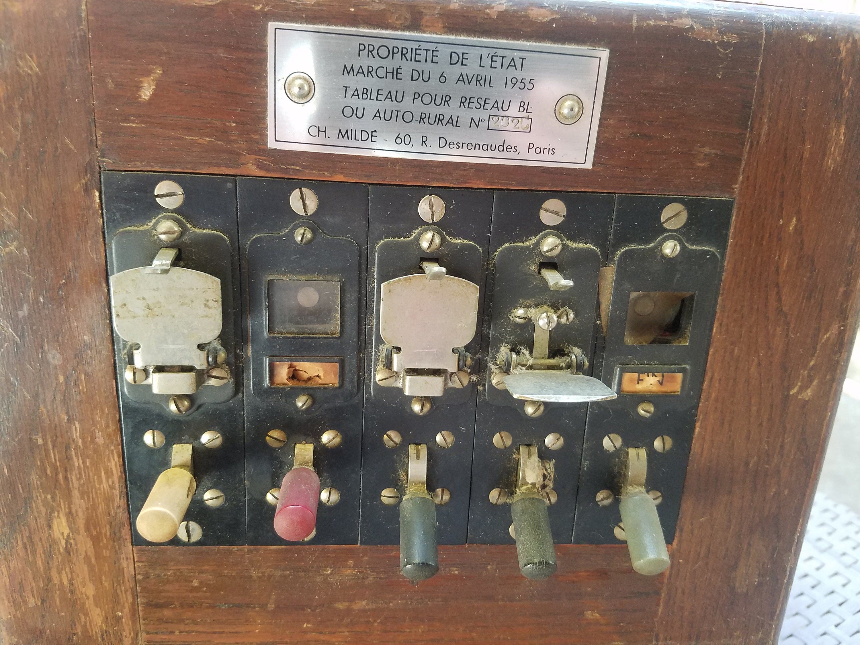 Telephone Telephone Exchange Vintage Wood Network - Etsy