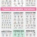 Personalized Year in Review Infographic Poster Personalized - Etsy