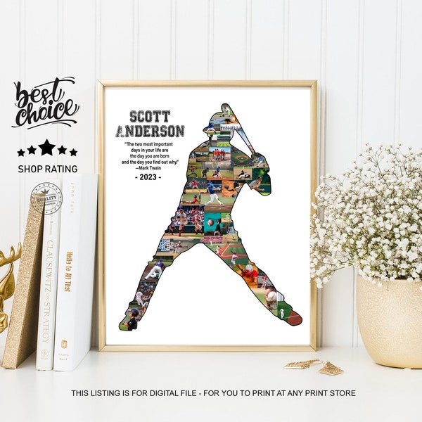 Baseball Collage - Etsy