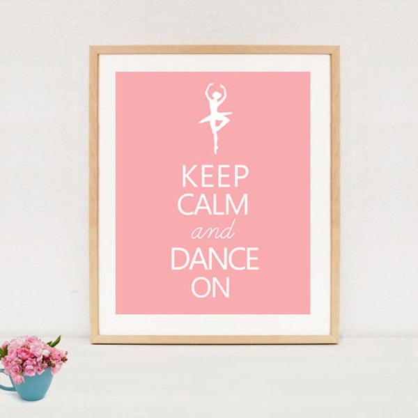 Keep Calm and Dance - Etsy