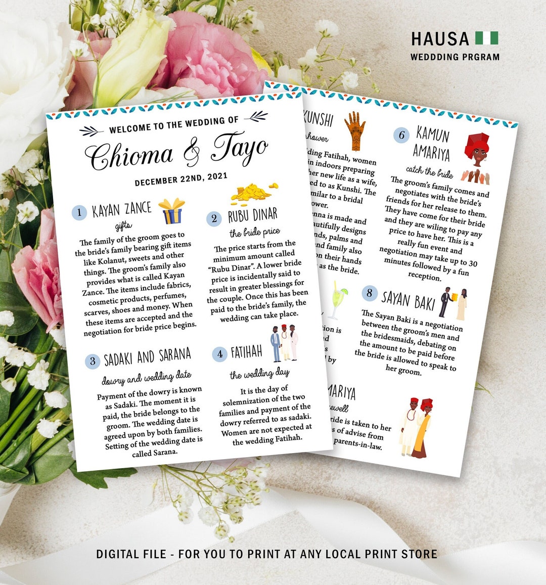 Hausa Wedding Program Rituals -nigeria Hausa Wedding Steps and ...