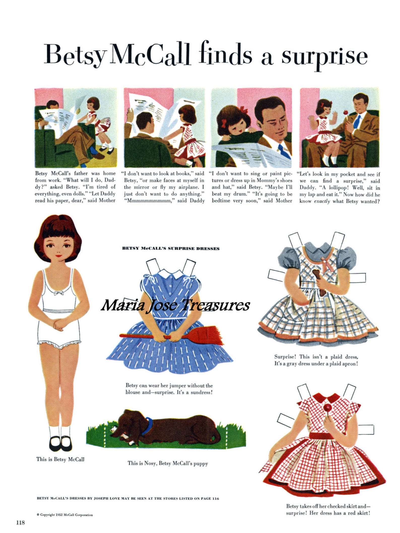 Betsy in January Paper Dolls Digital Download - Etsy