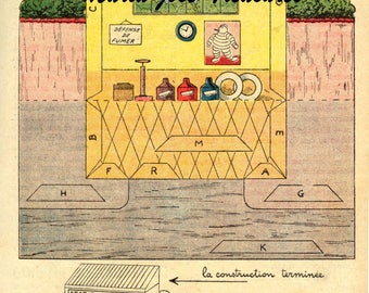 Vintage Newstand Shop Paper Model Cut Outs Digital Download | Etsy