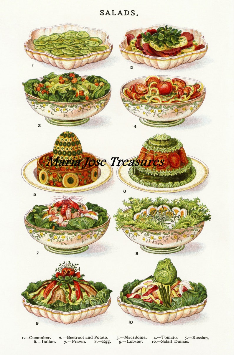 Vintage Victorian Table Setting Images Digital Download - Etsy