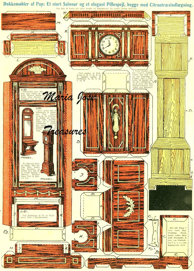 Vintage Paper Doll House Furniture Cut Outs Digital Download Etsy vintage-paper-doll-house-furniture-cut-outs-digital-download-etsy