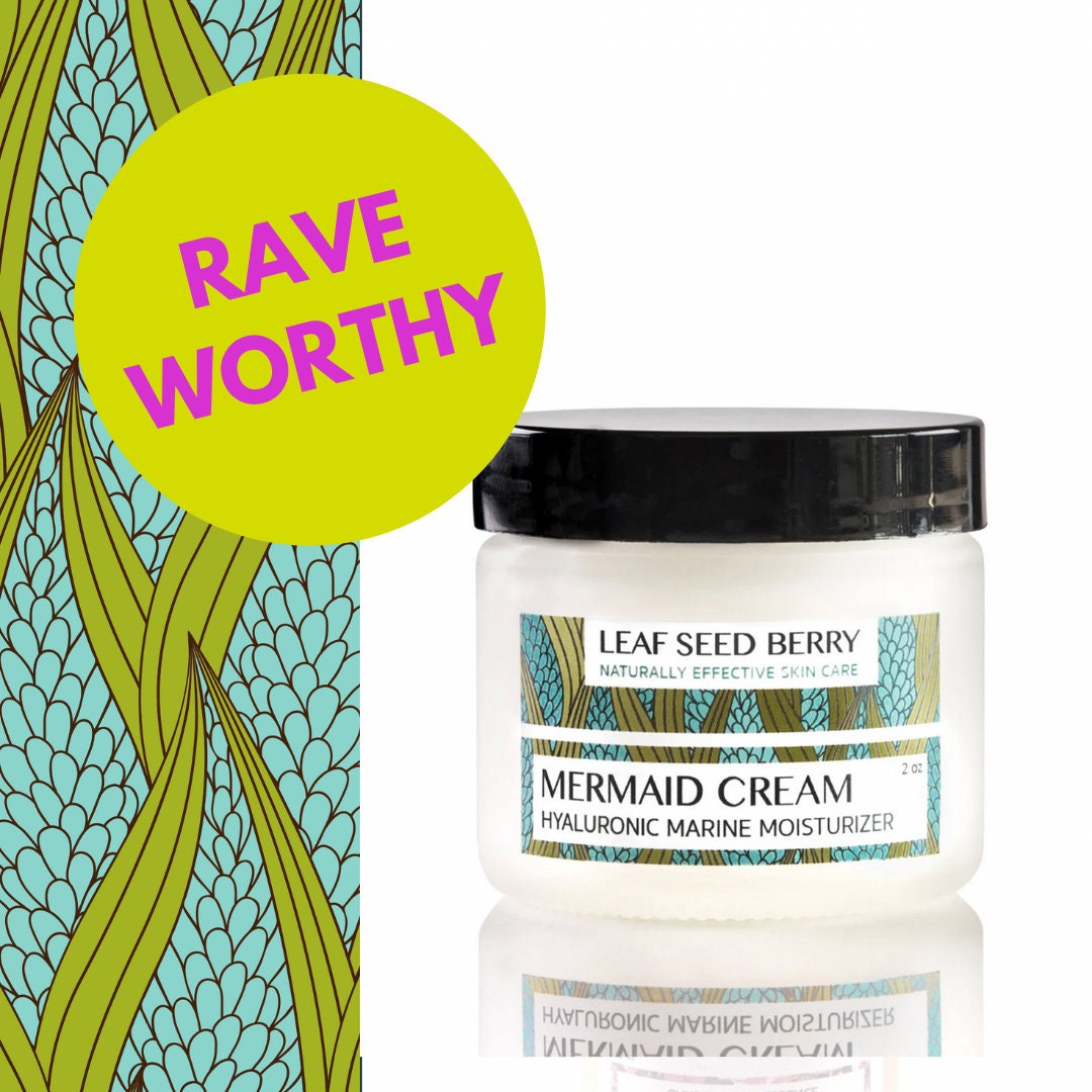 Mermaid Cream Face Cream, Organic Face Moisturizer, Natural Skincare ...