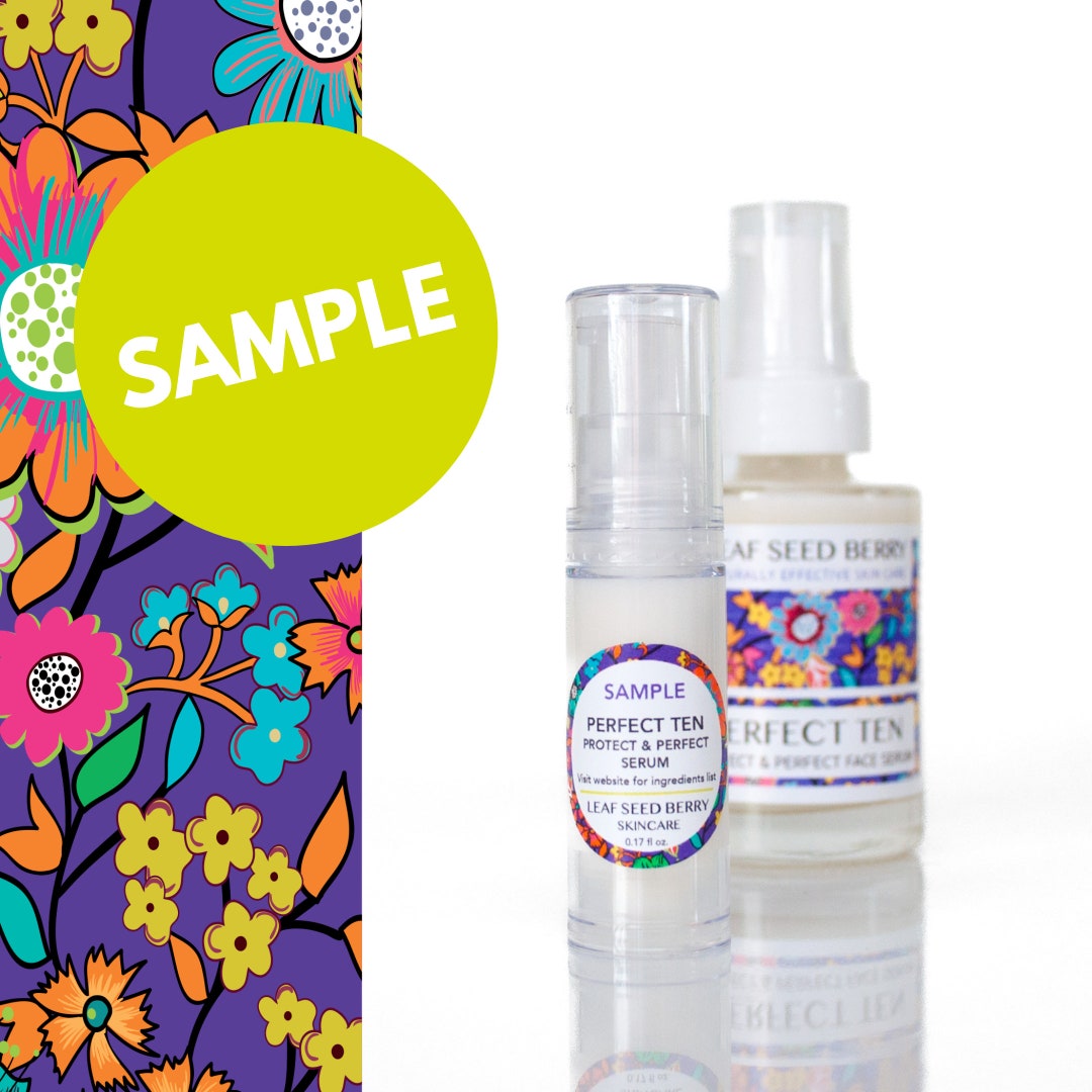 SAMPLE Perfect Ten Face Serum, Vitamin C Serum, Face Serum, Natural ...