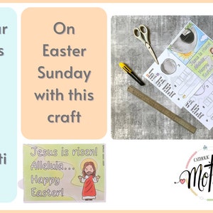 Digital Download Easter Sunday Jesus Resurrection Interactive Slider ...
