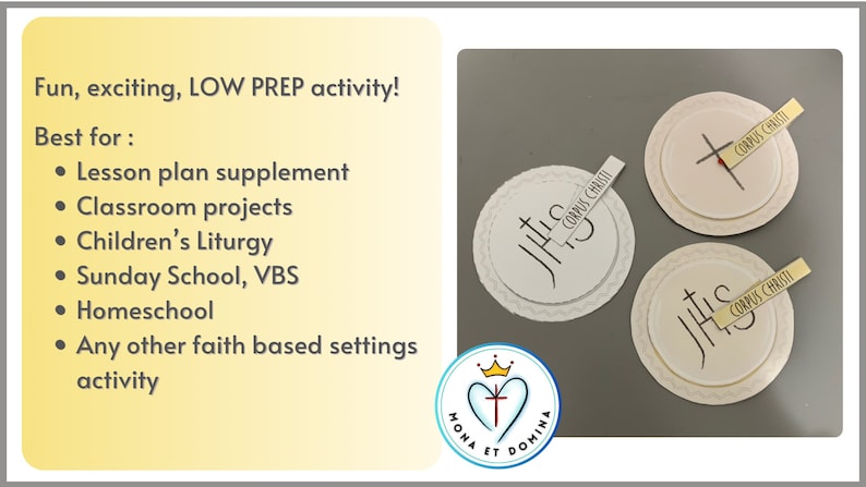 Digital Download Corpus Christi Body of Christ Slider Interactive Card ...