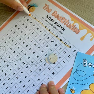 Digital Download the Beatitudes Gospel Bible Lesson Matthew 5 Catholic ...