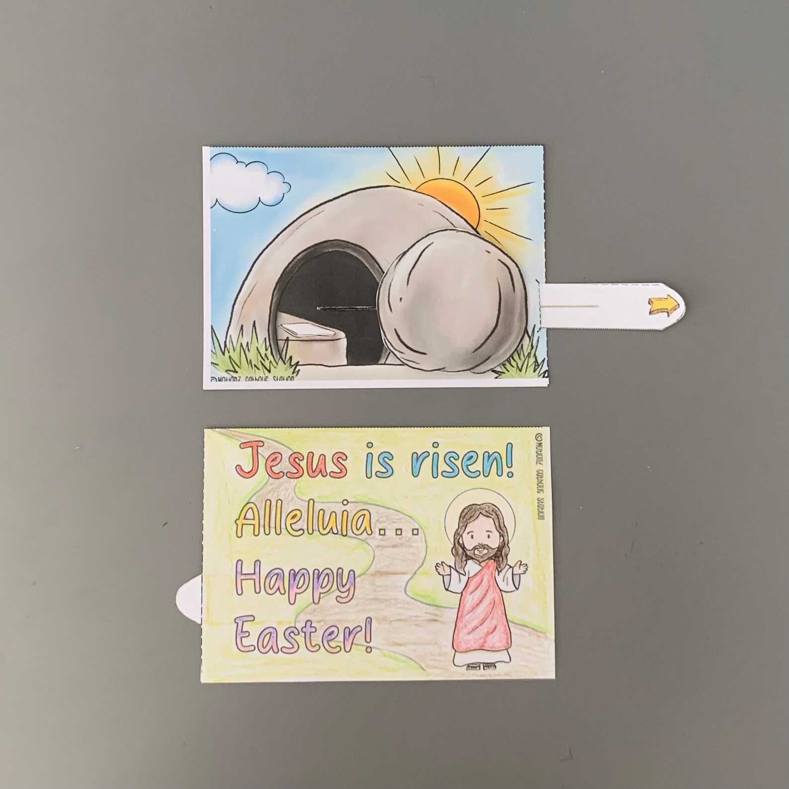 Digital Download Easter Sunday Jesus Resurrection Interactive Slider ...