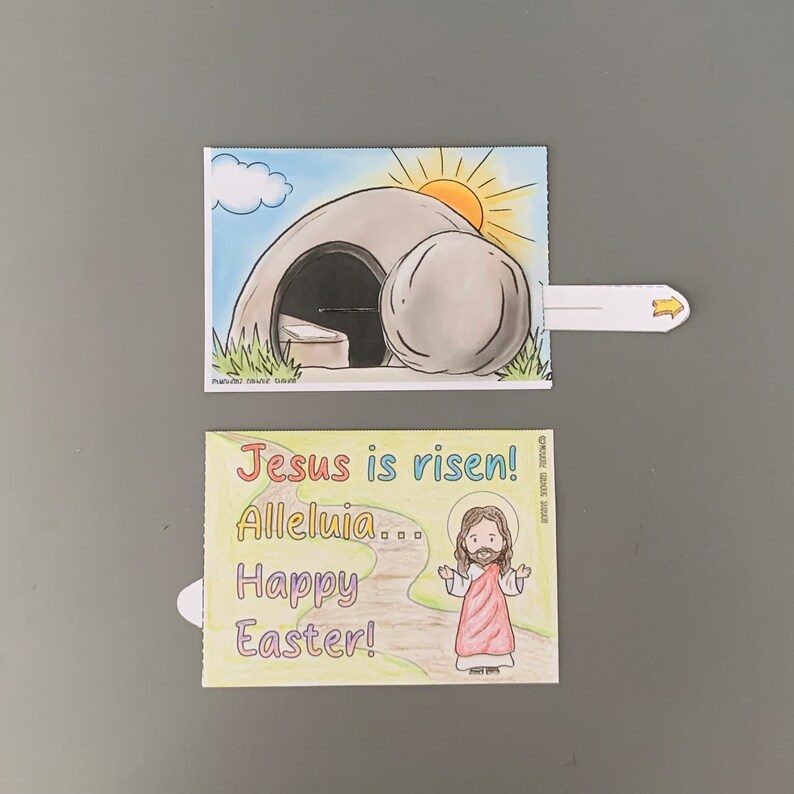 Digital Download Easter Sunday Jesus Resurrection Interactive Slider ...