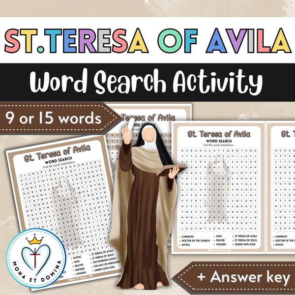 St Teresa of Avila - Etsy