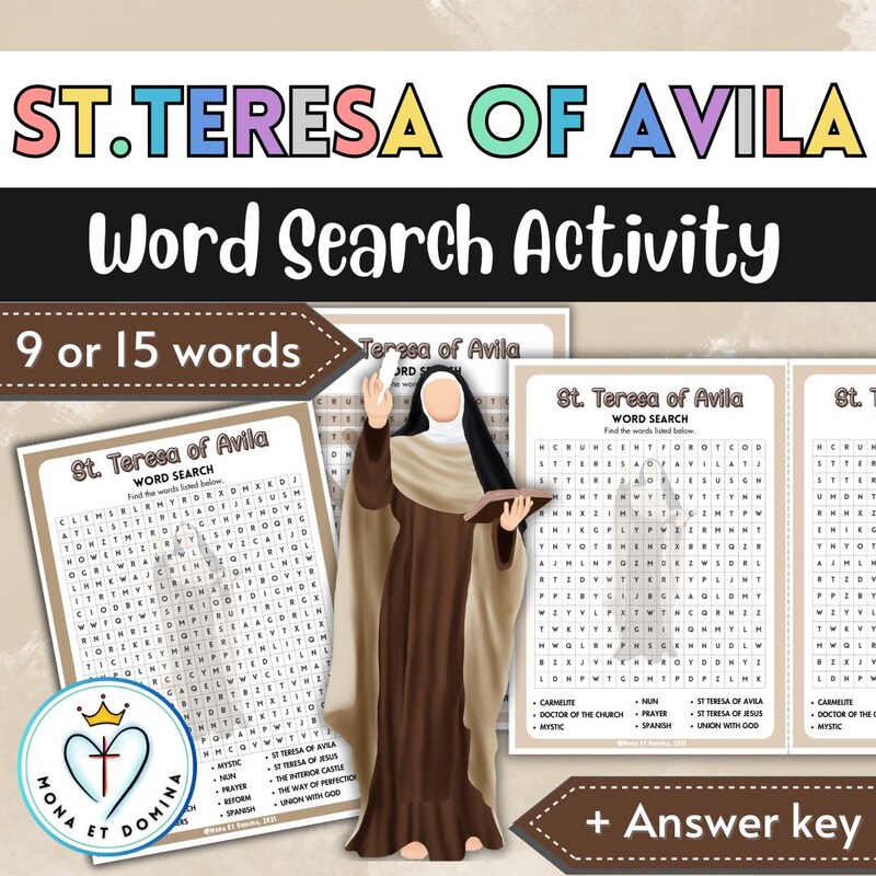 St Teresa of Avila - Etsy