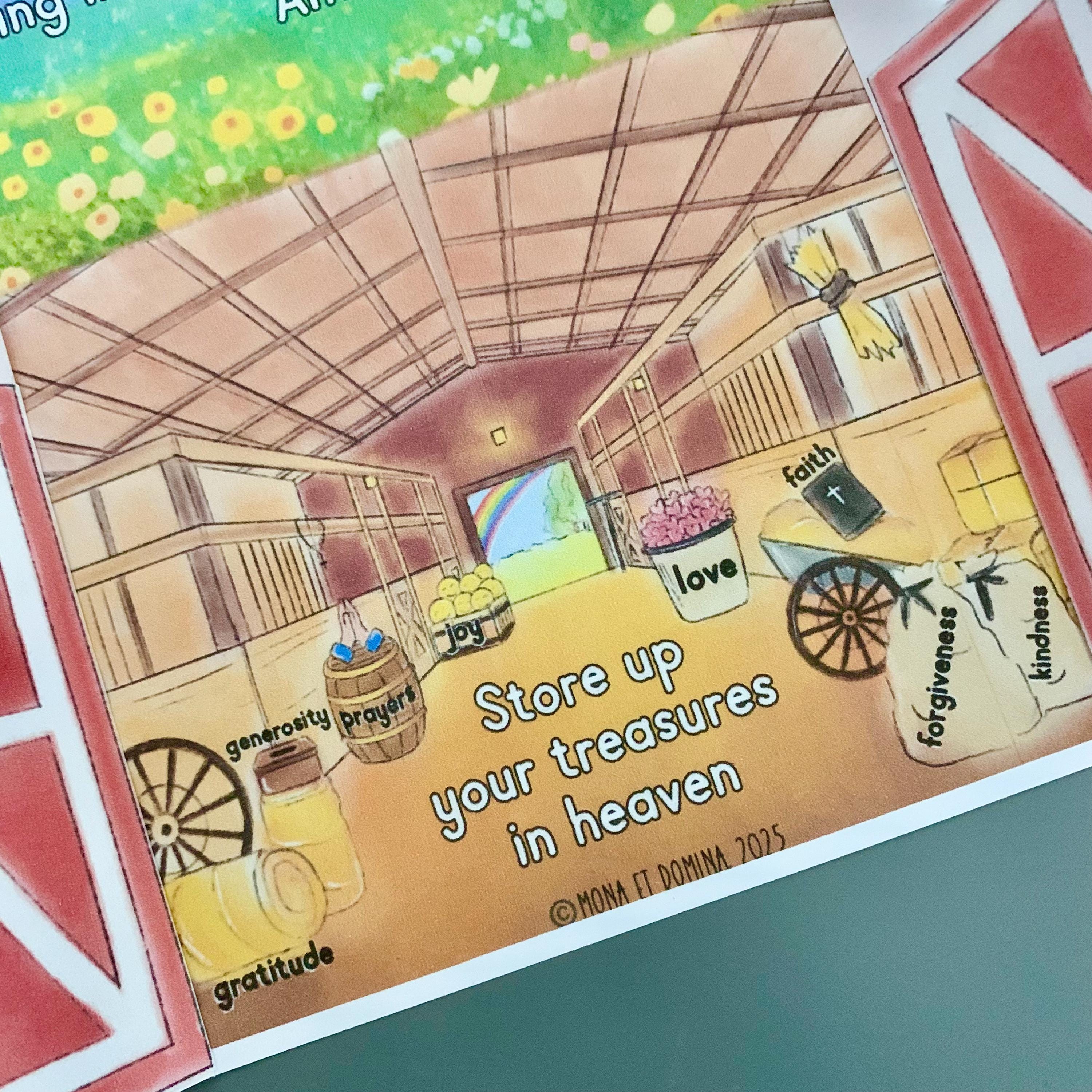 Parable of Jesus the Rich Fool Luke 12 Bible Lesson Craft Activity ...