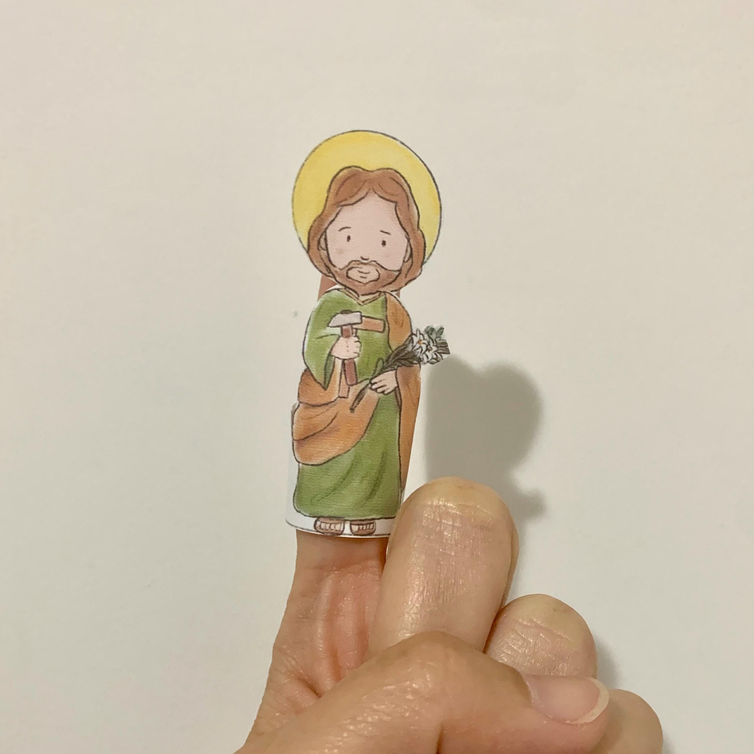 St Joseph the Worker Feast Day Craft Catholic Saint Story Mini Book ...