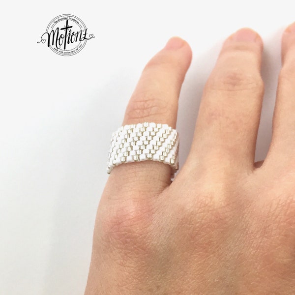 Stitch Wedding Band Ring - Etsy