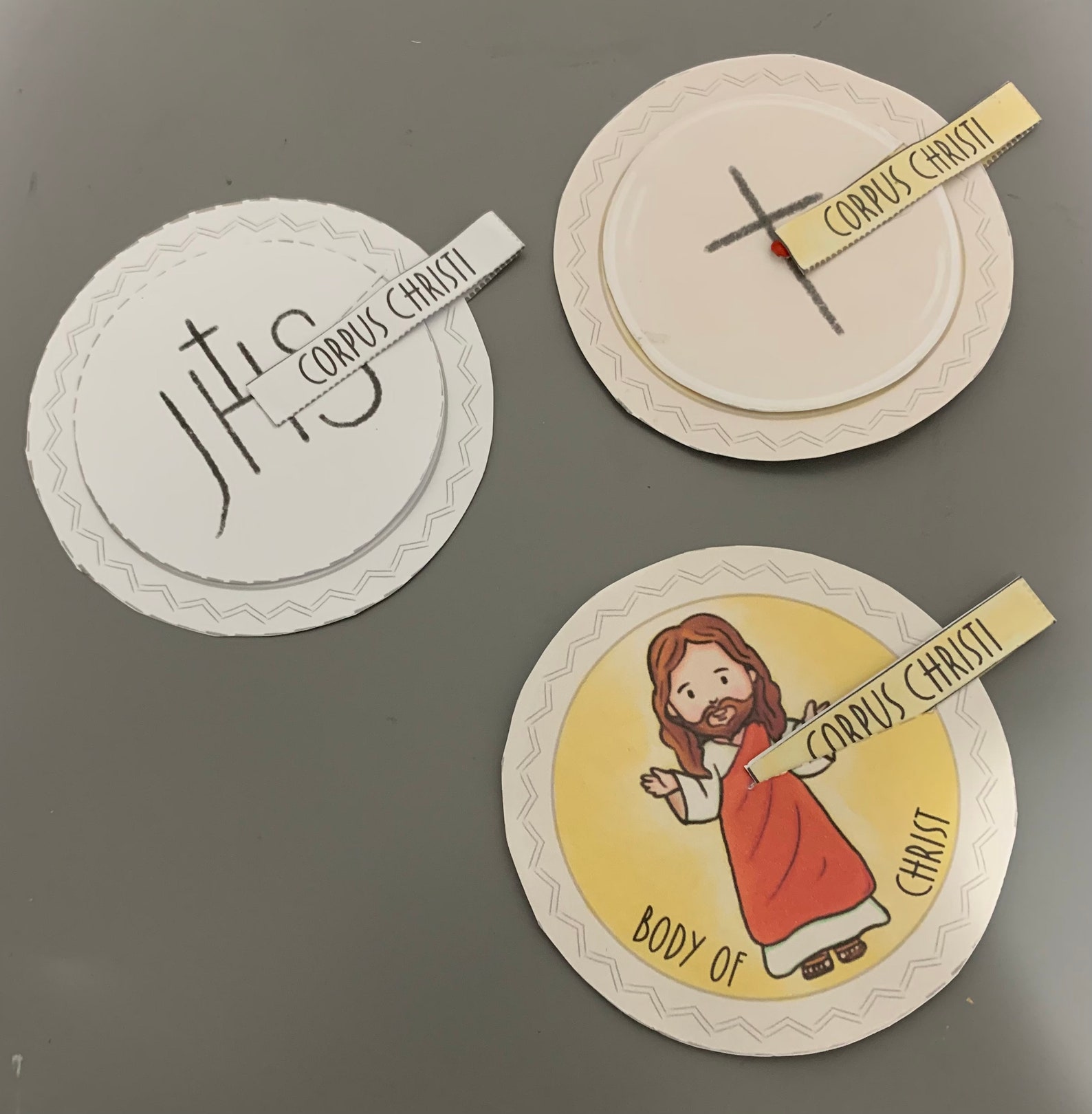 Digital Download Corpus Christi Body of Christ Slider Interactive Card ...